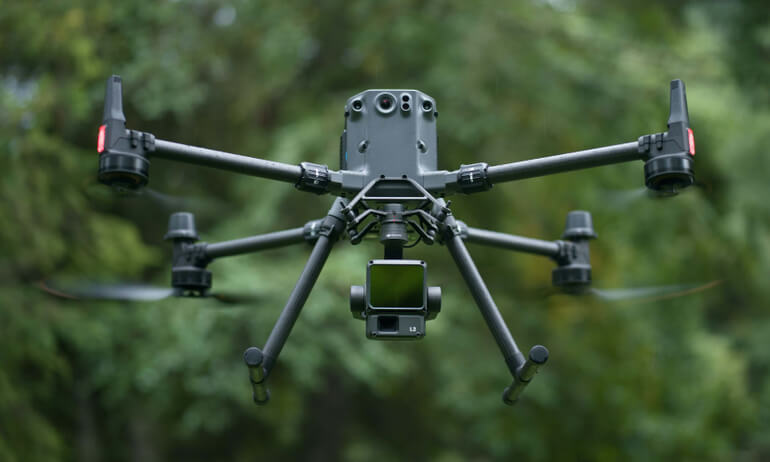 3D 데이터 수집의 정확성, 효율성, 안정성 높여줄 새로운 DJI Zenmuse L2 출시 - DJI